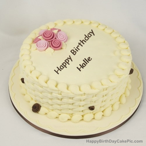 ️ Happy Birthday Cake for Girls For Halle