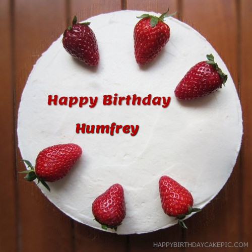️ Strawberries Friends Birthday Cake For Humfrey
