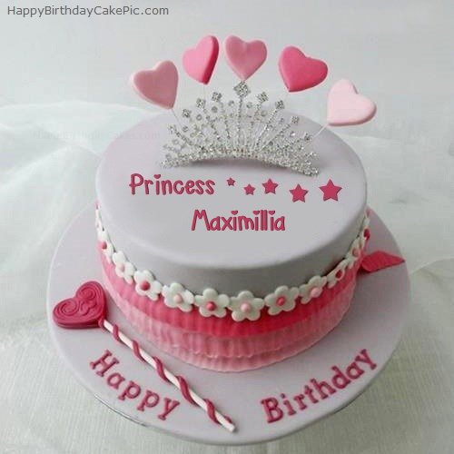 ️ Princess Birthday Cake For Maximillia