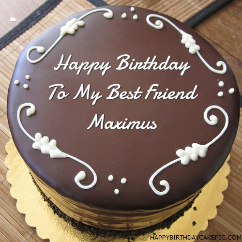 ️ Best Chocolate Birthday Cake For Maximus