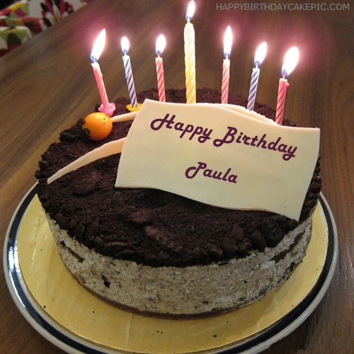 ️ Cute Birthday Cake For Paula
