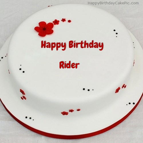 ️ Simple Birthday Cake For Rider