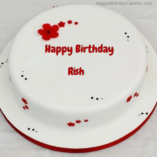 ️ Simple Birthday Cake For Rish