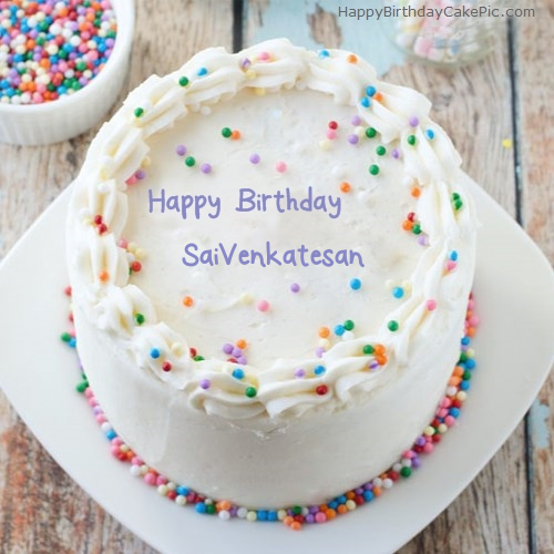 ️ Sprinkle Birthday Cake For SaiVenkatesan